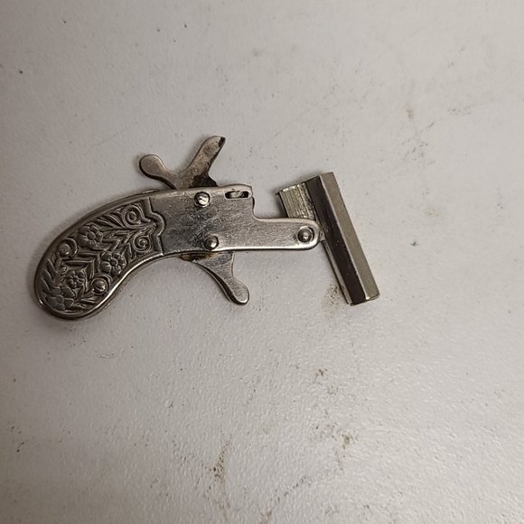 Antique | Accents | Antique Berloque Miniature 2mm Pinfire Pistol ...